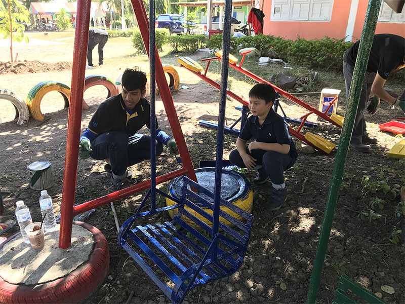 IXL's CSR Campaign 2017 Ban Sri Muang School 2017 - IXL Panel