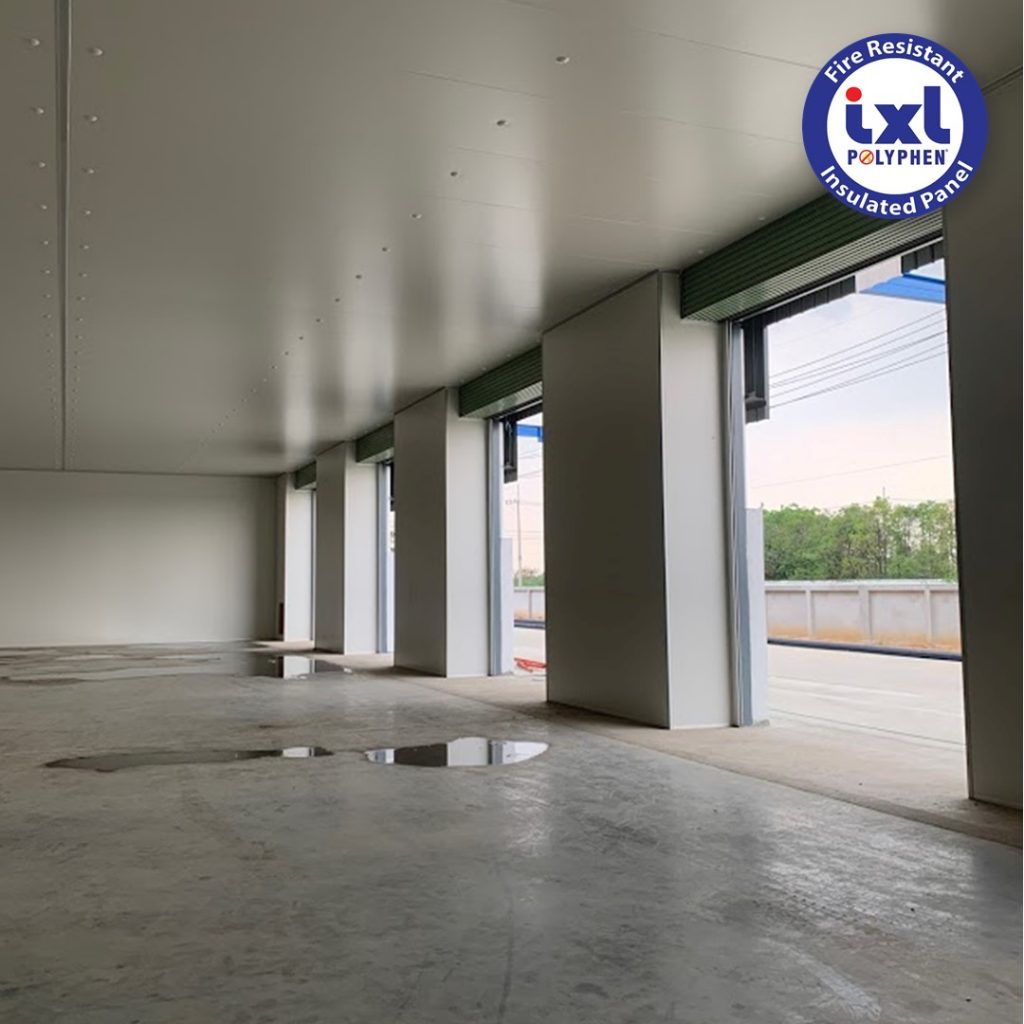 โครงการ แผ่นไอโซวอลล์ (ISOWALL) เคบิวเดอร์ E-Factory (ABB) - IXL Panel