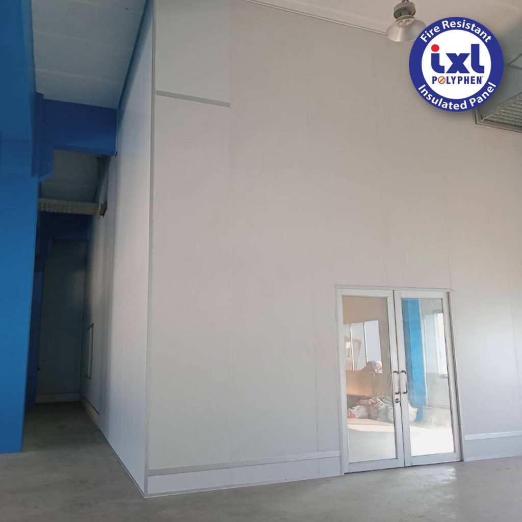 โครงการ กั้นห้องออฟฟิศด้วยผนังไอโซวอลล์ ISOWALL - IXL Panel